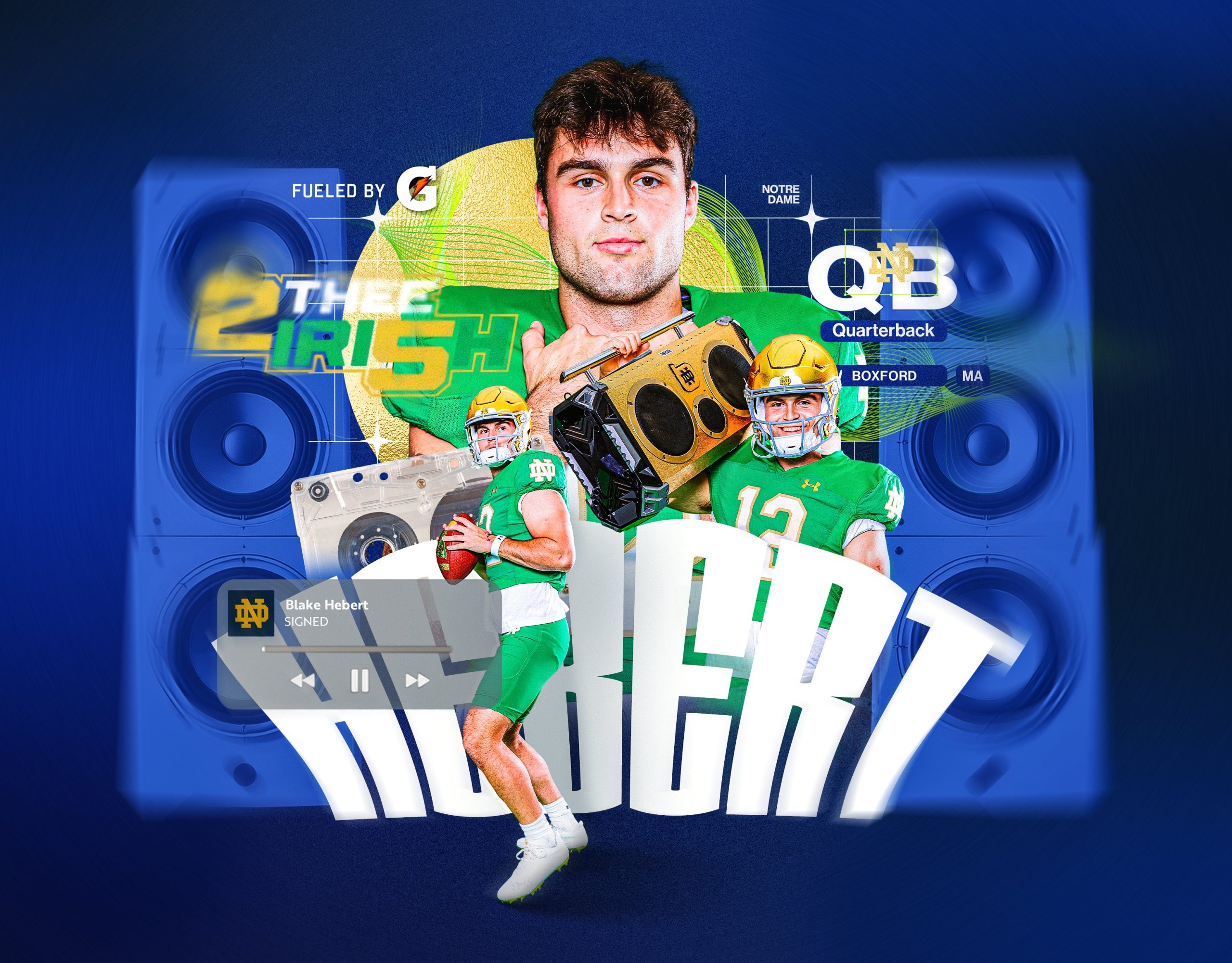 Canadian QB Blake Hebert commits to Notre Dame on NCAA early signing ...