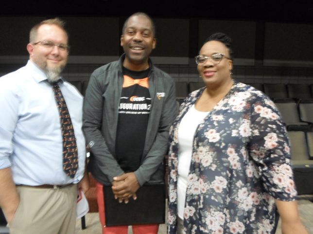 CCBC President Visits Aliquippa School Board - Beaver County Radio