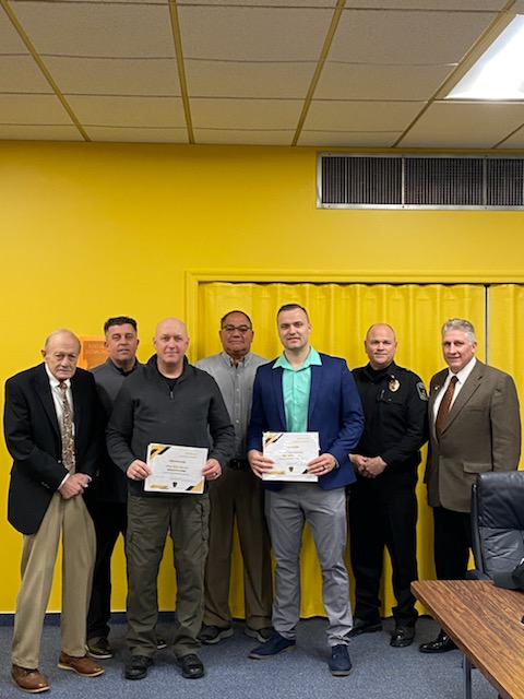 Two Hopewell Police Officers Receive Certificates for Lifesaving ...