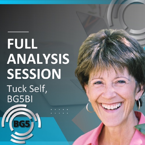BG5 Career Design Analysis - Three 90 Minute Sessions - Tuck Self - BG5BI