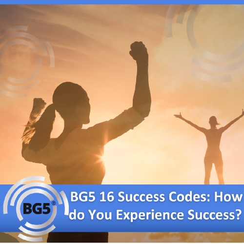 BG5 16 Success Codes - How Do You Experience Success? - BG5BI
