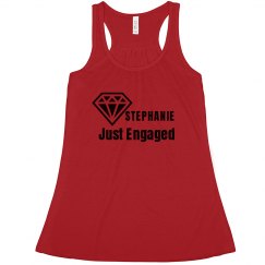 Custom 'Just Engaged' Shirts, Tanks, & More