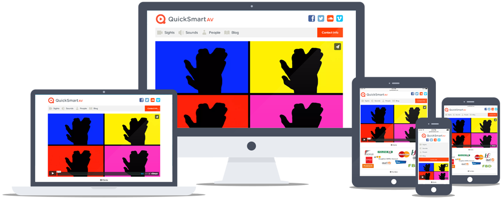 Quicksmart AV Website Case Study