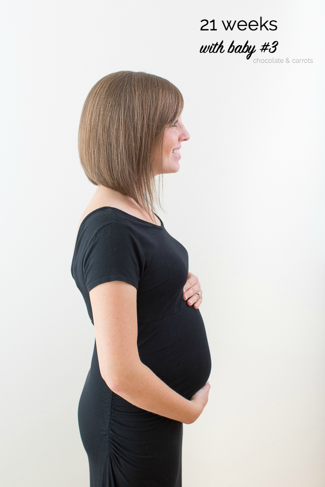 21 Weeks Pregnant Belly Size