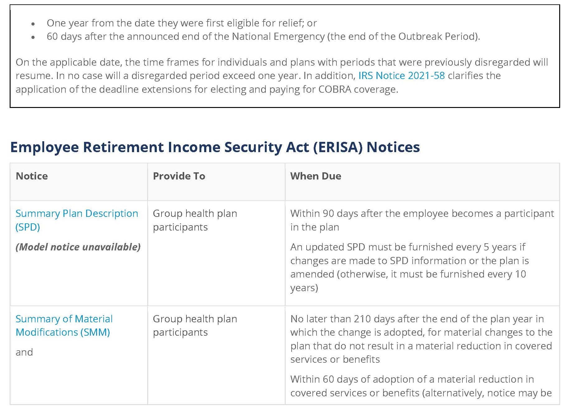 Benefits Notices for Employers with 2-49 Employees | Brooks Financial ...