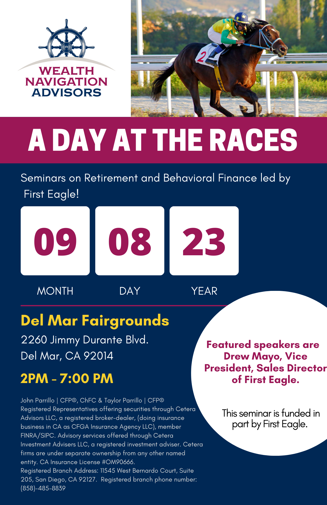 A Day At The Races at the Del Mar Fairgrounds | John Parrillo and ...