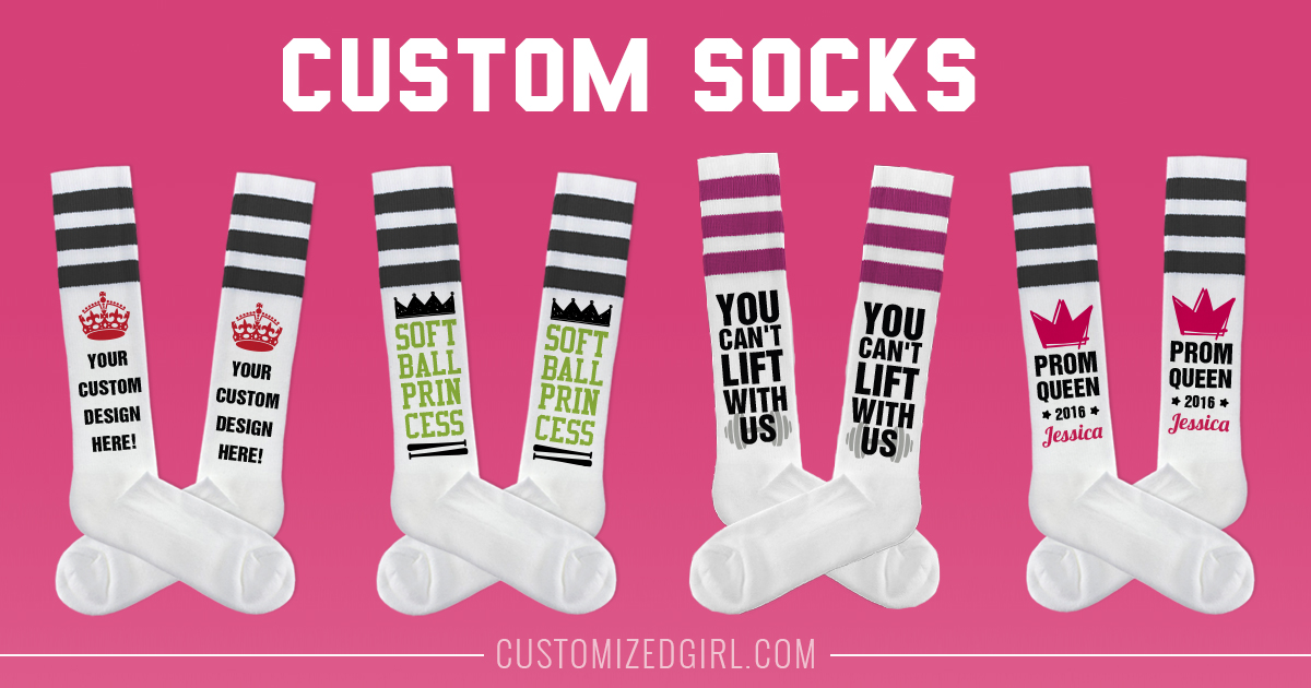 Custom Socks - CustomizedGirl Blog