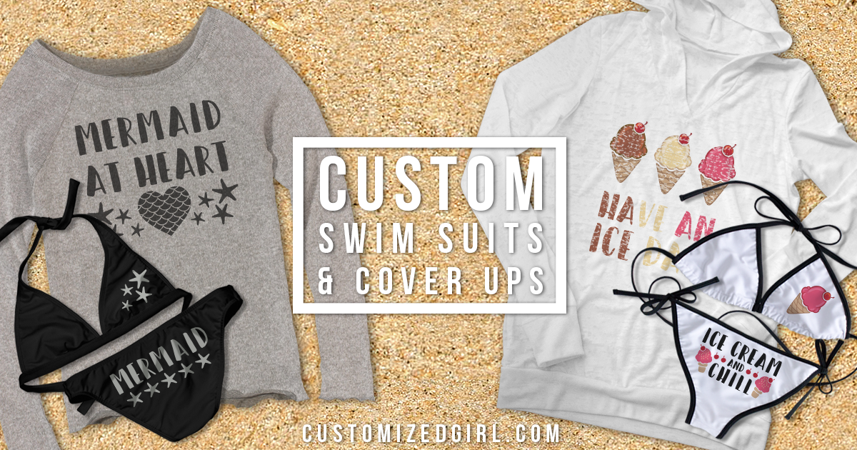 Custom Bathing Suits and Cover Ups - CustomizedGirl Blog