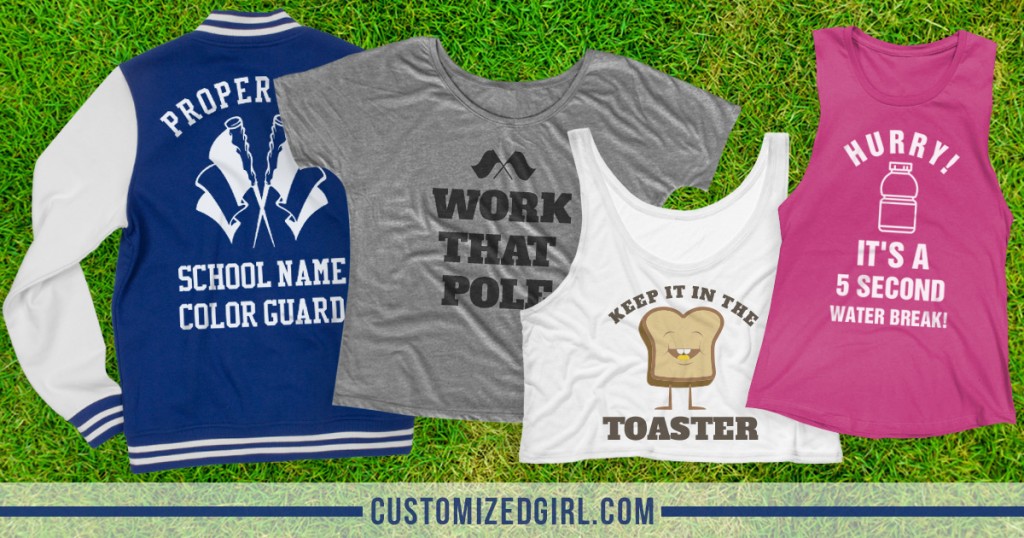 Color Guard Shirts - CustomizedGirl Blog