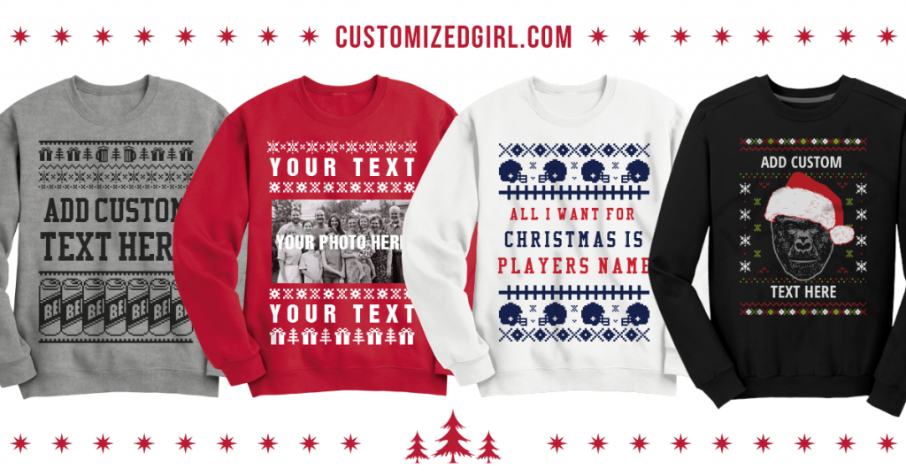'Tis The Season To Be Ugly With Custom Ugly Sweaters - CustomizedGirl Blog