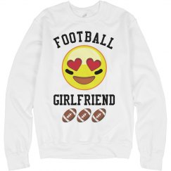 Custom Football Girlfriend Shirts, Hoodies, Jerseys, & More