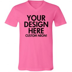 Custom Neon Shirts, Custom Neon Tank Tops, Personalized Neon T-Shirts