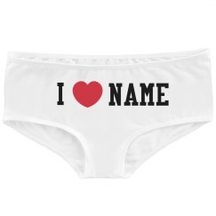 Customized Underwear, Personalized Panties, Custom Thongs
