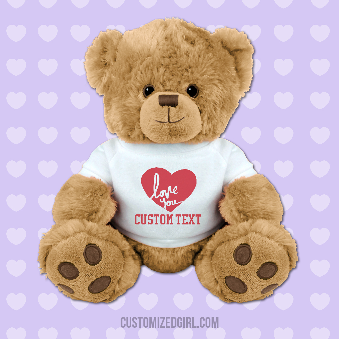 Custom Valentine's Day Bear