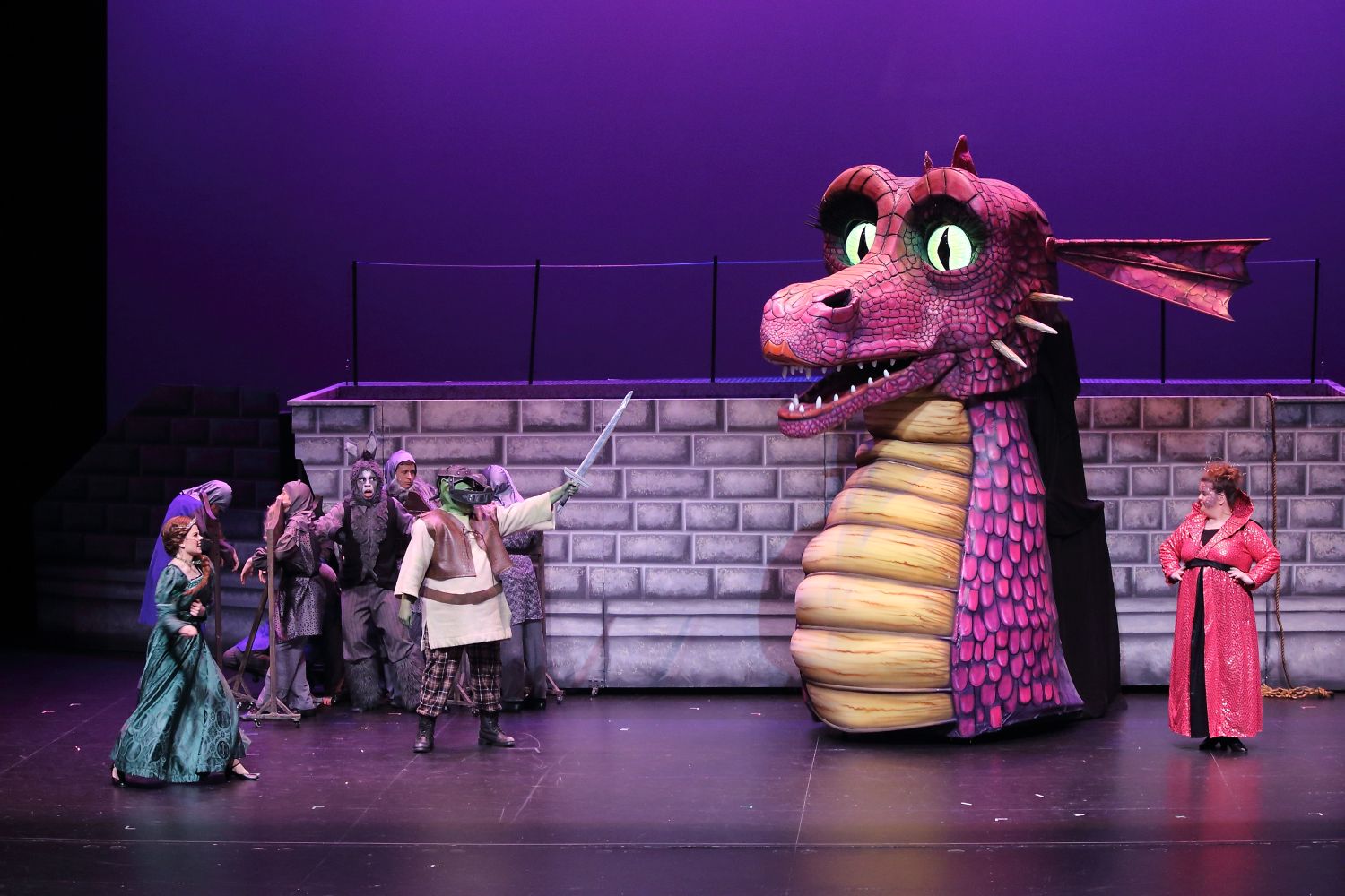 Christian Youth Theater - SHREK THE MUSICAL, Sets Rental