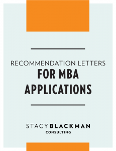 Recommendation Letters for MBA Applications