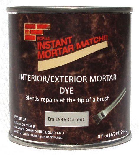 Instant Mortar Match mortar dye (surface stain ) - Era 1946- Current
