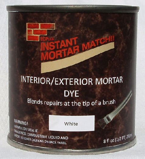 Instant Mortar Match mortar dye (surface stain ) - White (use for ...