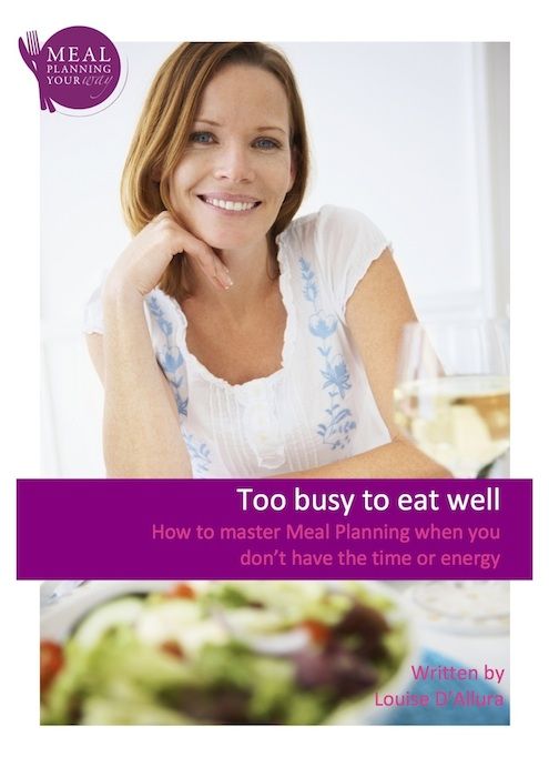 Too Busy to Eat Well