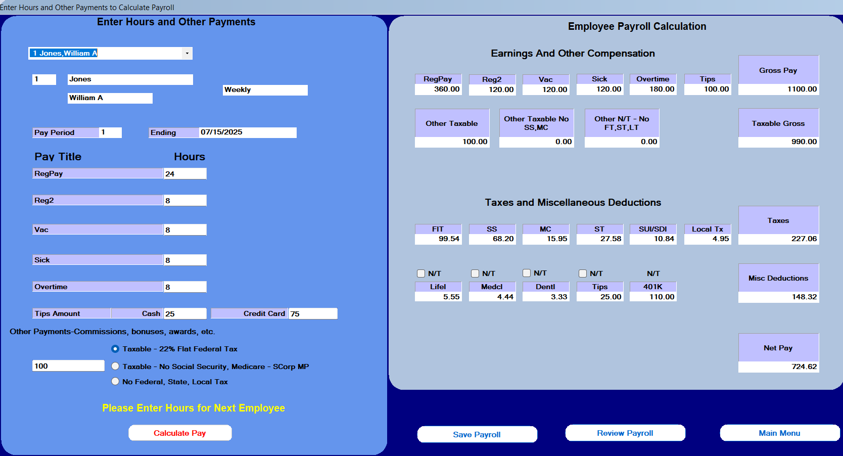 2025 TKT PAYROLL SOFTWARE Small Business DOWNLOAD NOW