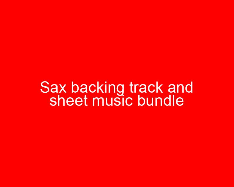 New for 2021 - A Song For You - Andy Snitzer - Backing track/sheet ...