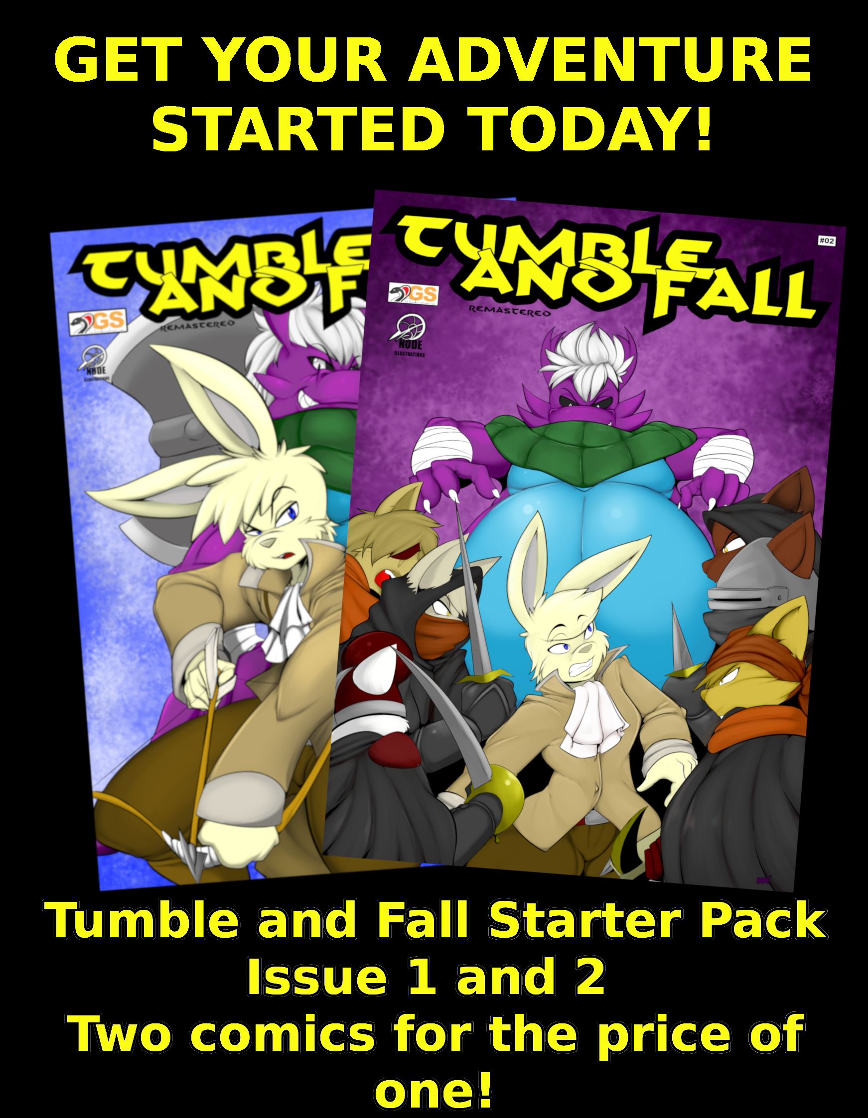 Tumble and Fall - Remastered - issue 1 and 2
