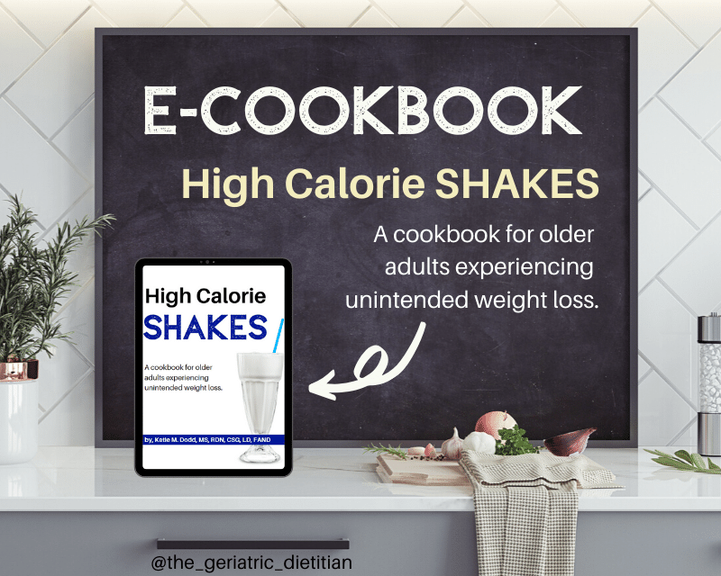 High Calorie SHAKES e-Cookbook