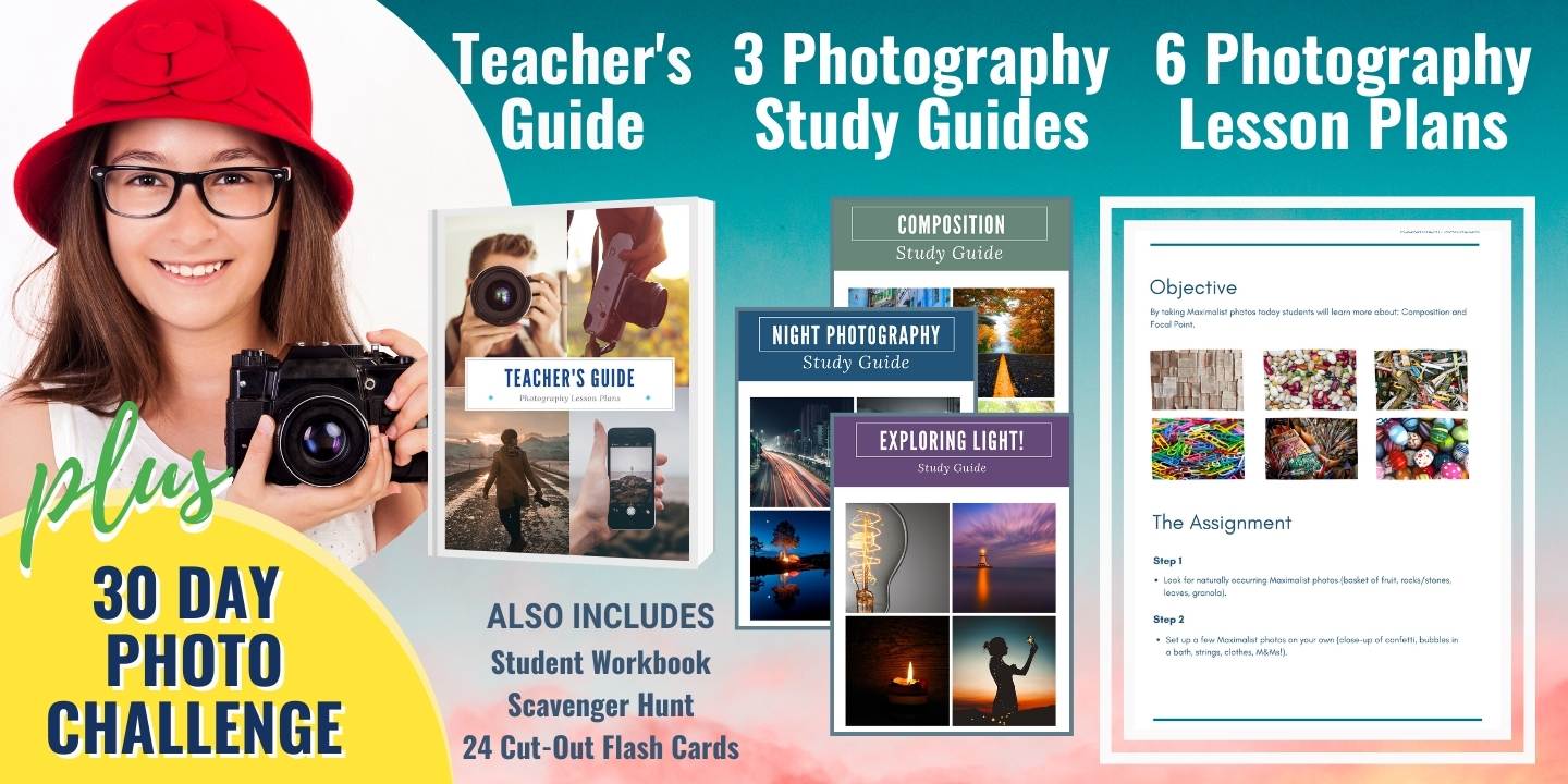 Photography Lesson Plans Pack + Bonuses