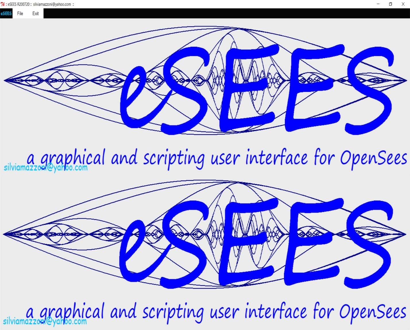 eSEES -- a Graphical & Scripting UI for OpenSees -- 12-month Individual ...