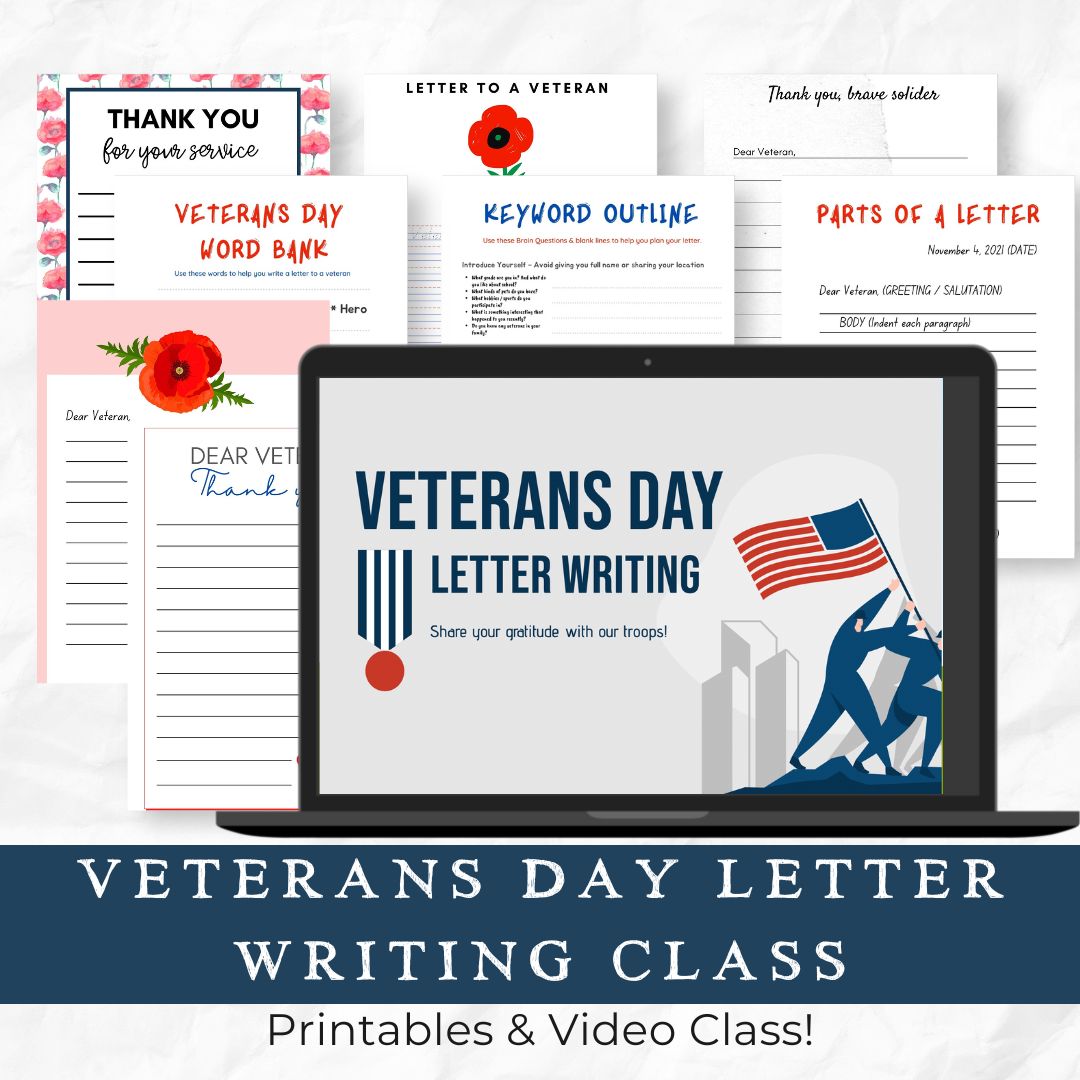 Veterans Day Letter Writing Class