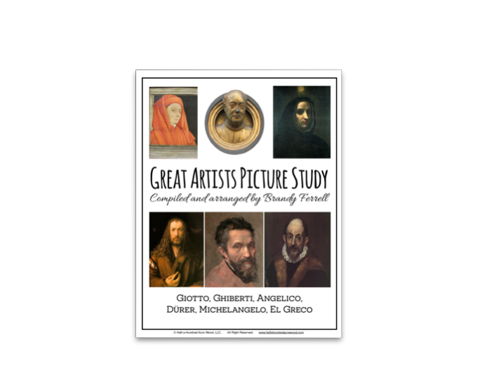 Great Artists Picture Study Packet (Renaissance) PDF Download