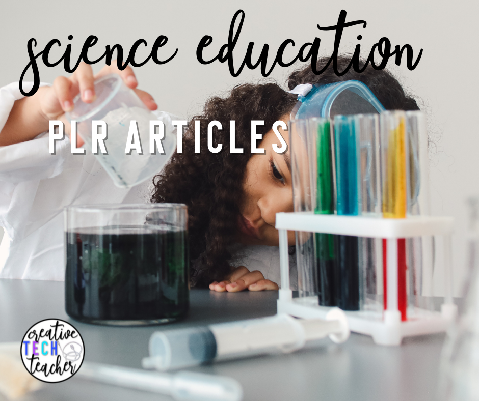 Science Education PLR