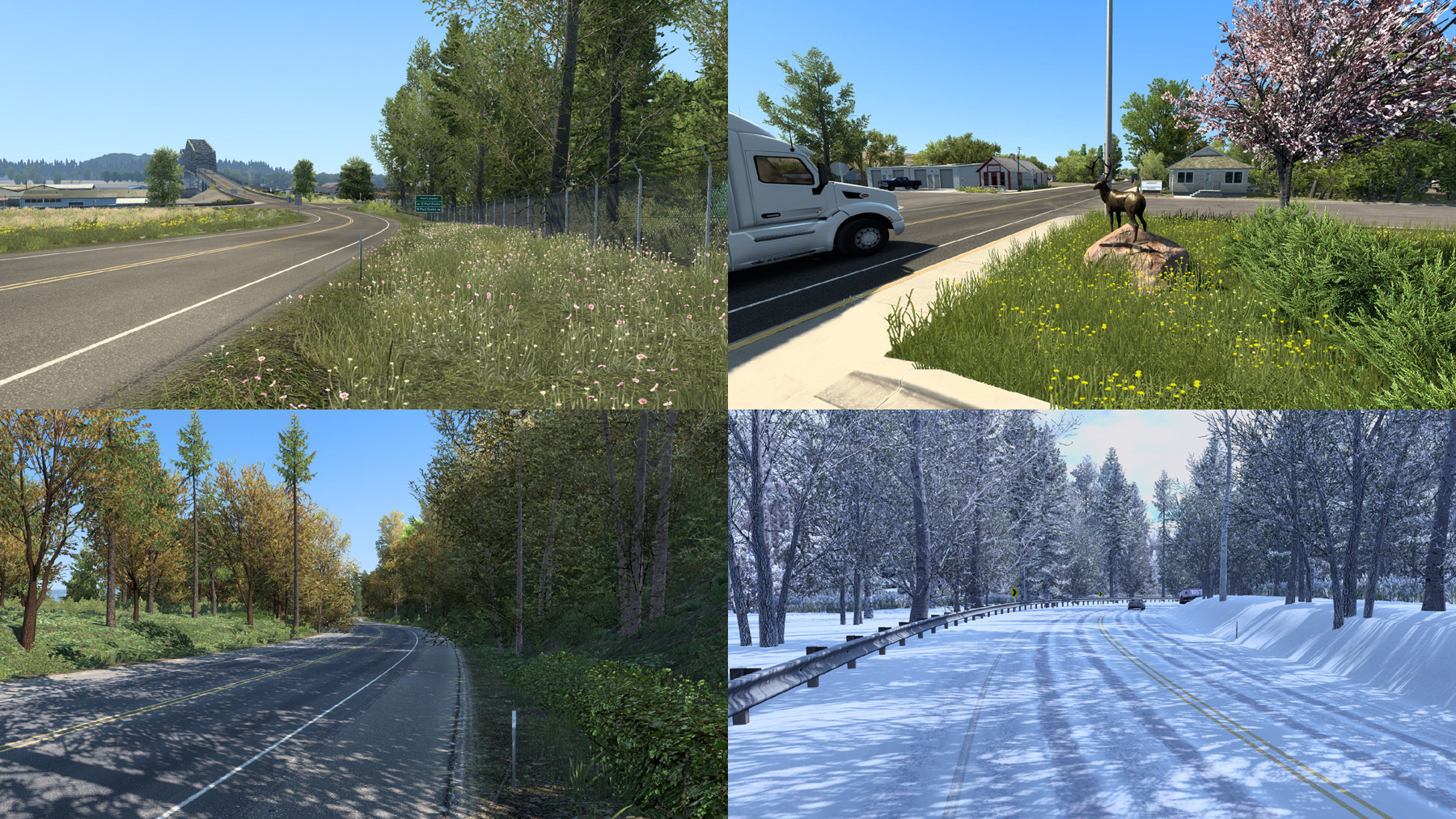 Seasons Pack For ATS 1.57