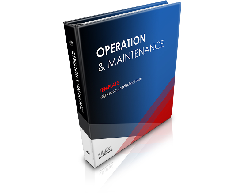 Operation and Maintenance Manual Template