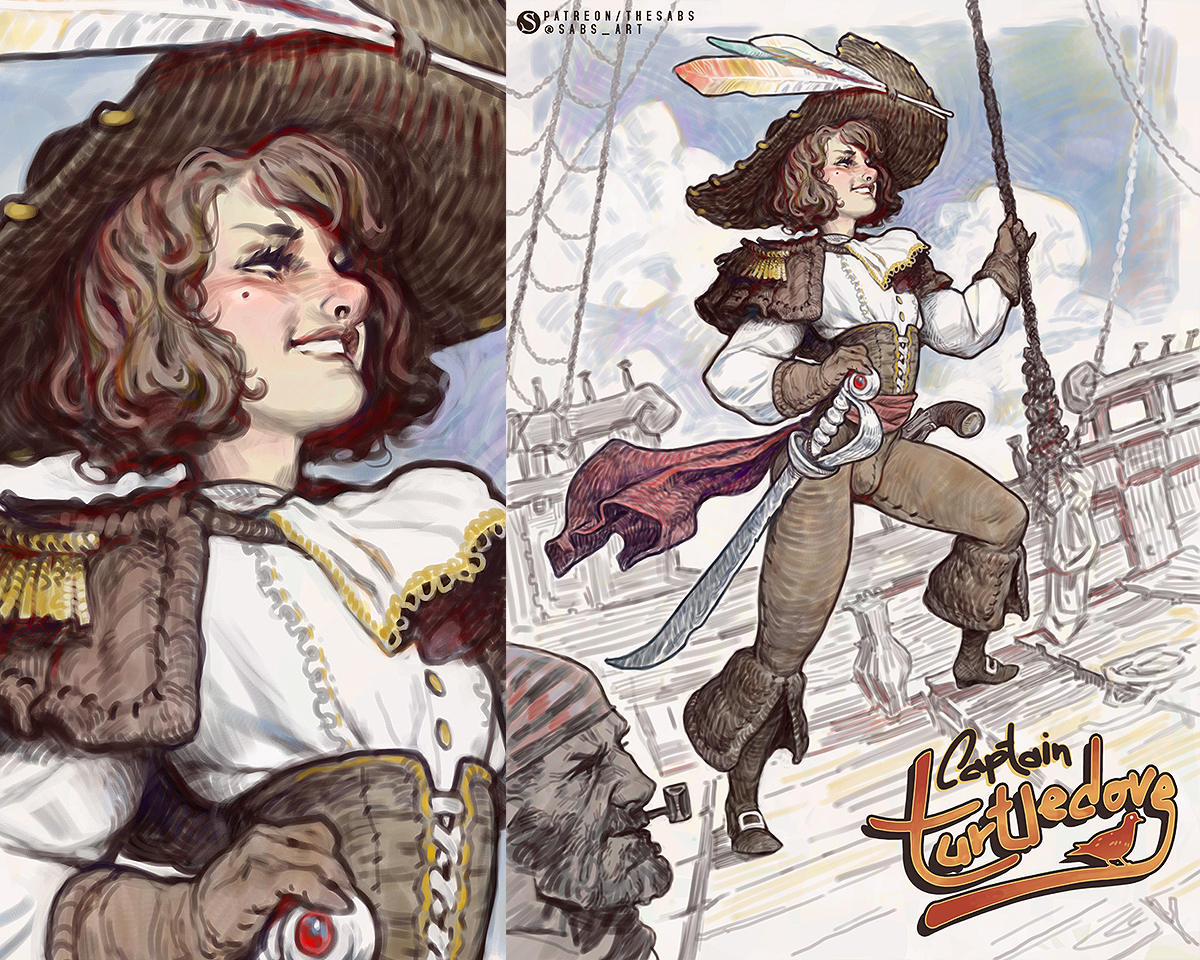 Captain Turtledove (OC) (5 Pags)