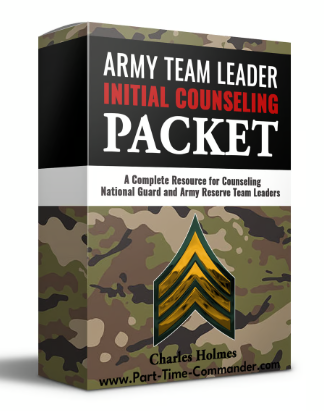 Army Team Leader Initial Counseling Packet