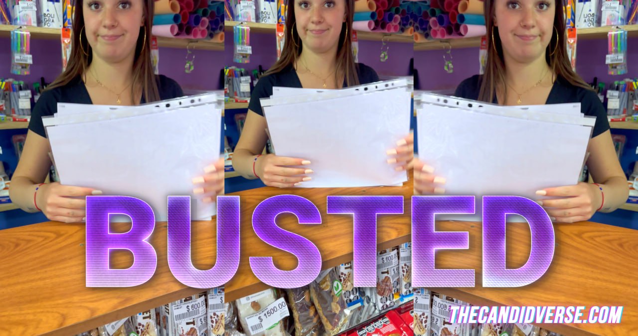 BL-017 Busted By Kiosk Girls pt 1