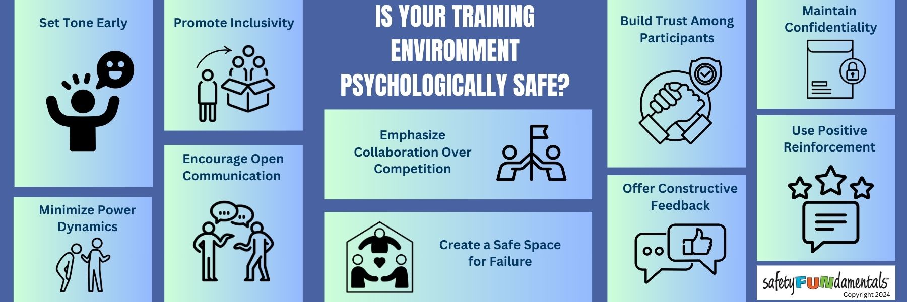 Psychologically Safe Training Environments