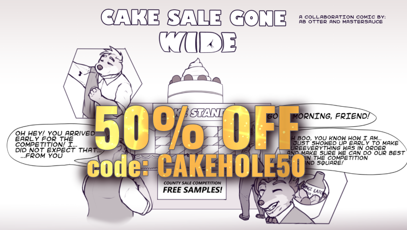 COLLAB COMIC: CAKE SALE GONE WIDEStandard Edition