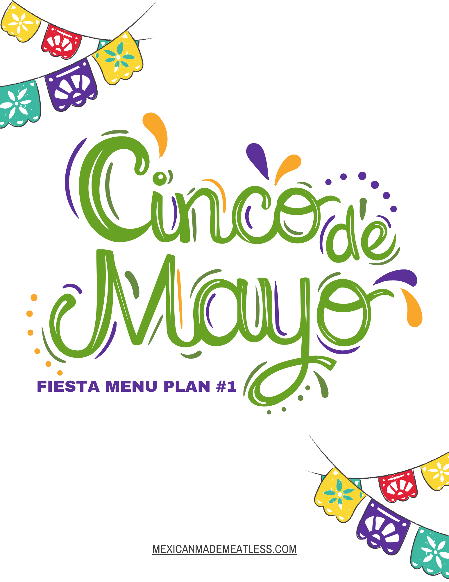 Cinco de Mayo Menu Plan #1: The Crowd-Pleaser Fiesta