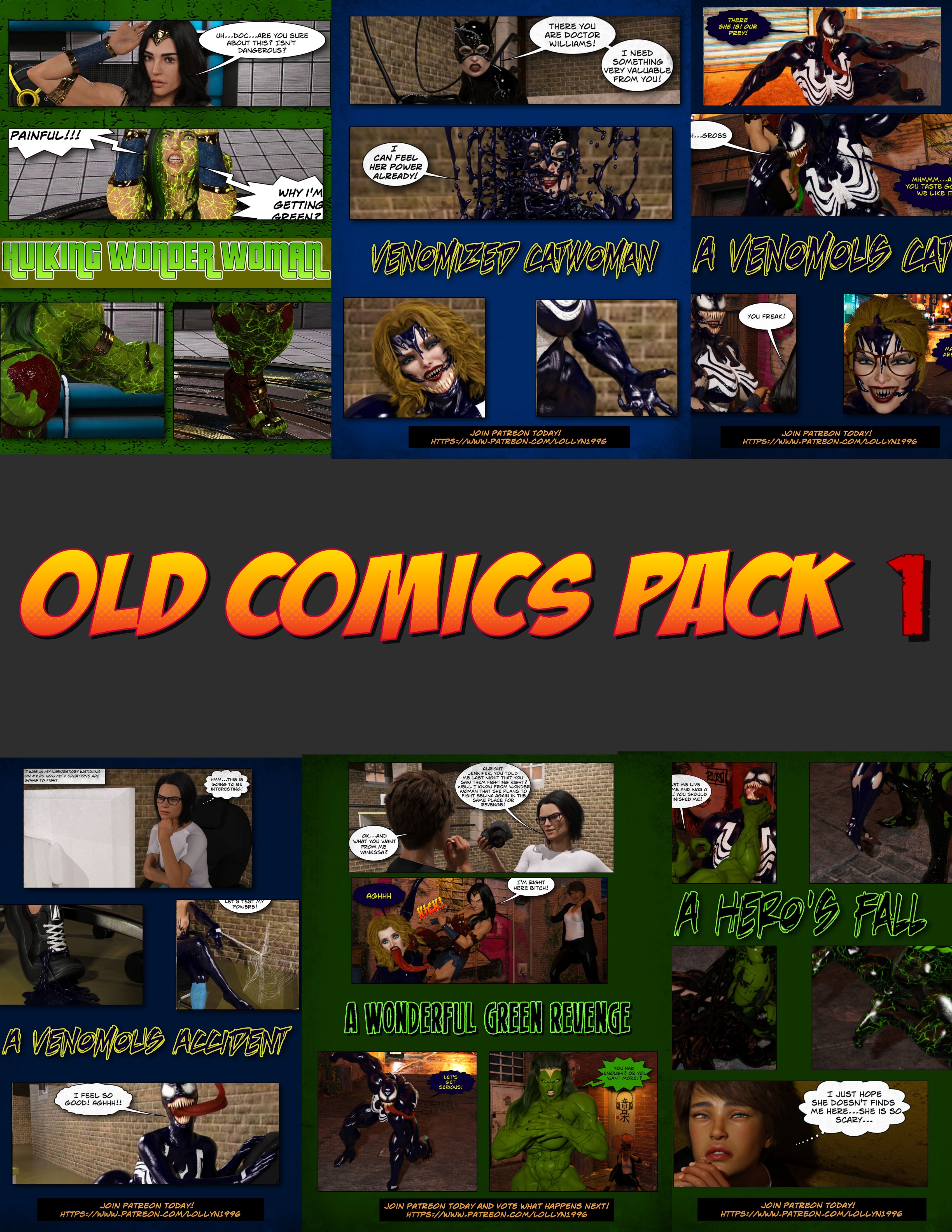 OLD COMICS PACK 1
