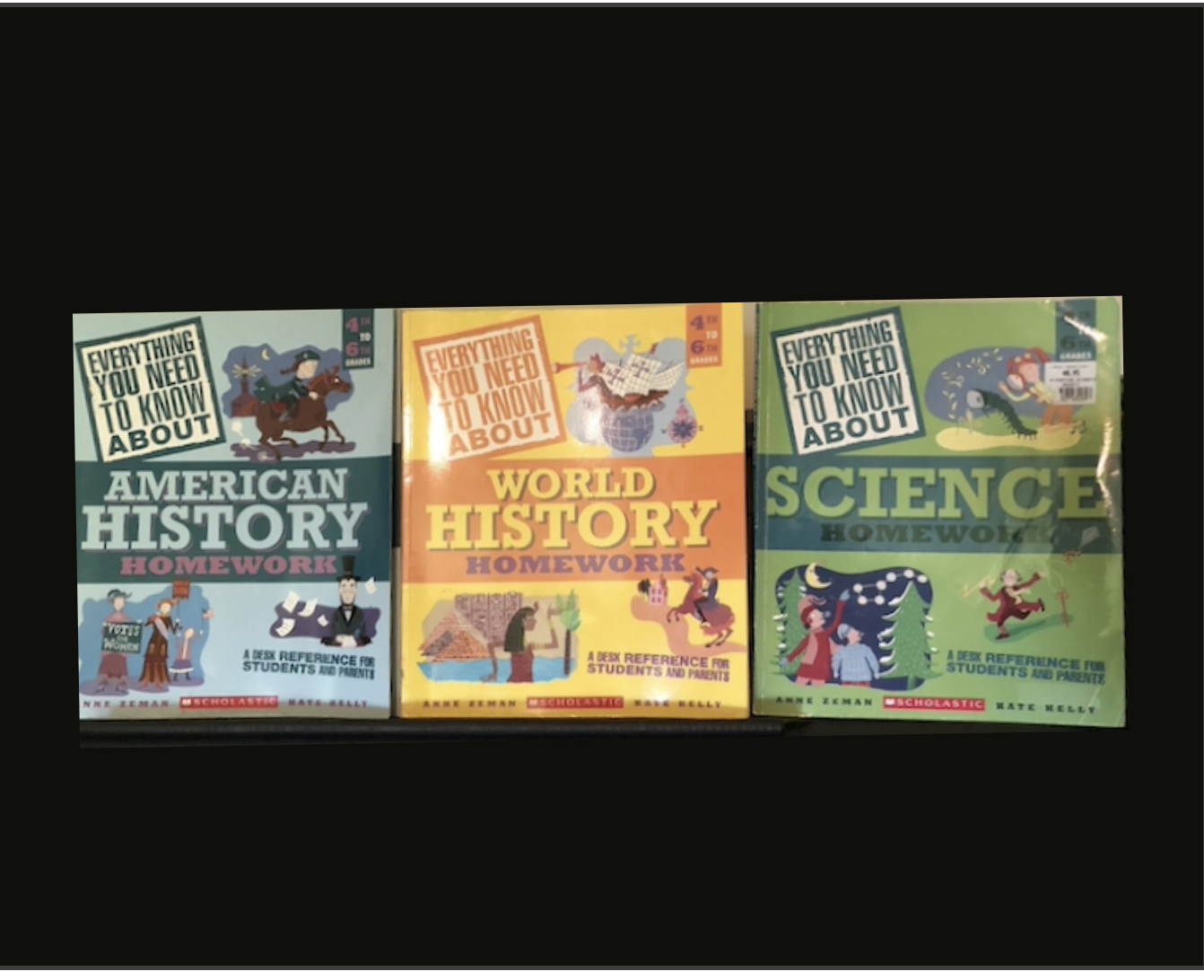Scholastic Everything You Need to Know (Set of 3)