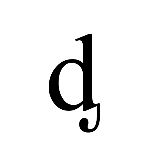 latin small letter d with palatal hook | Times New Roman, Regular ...