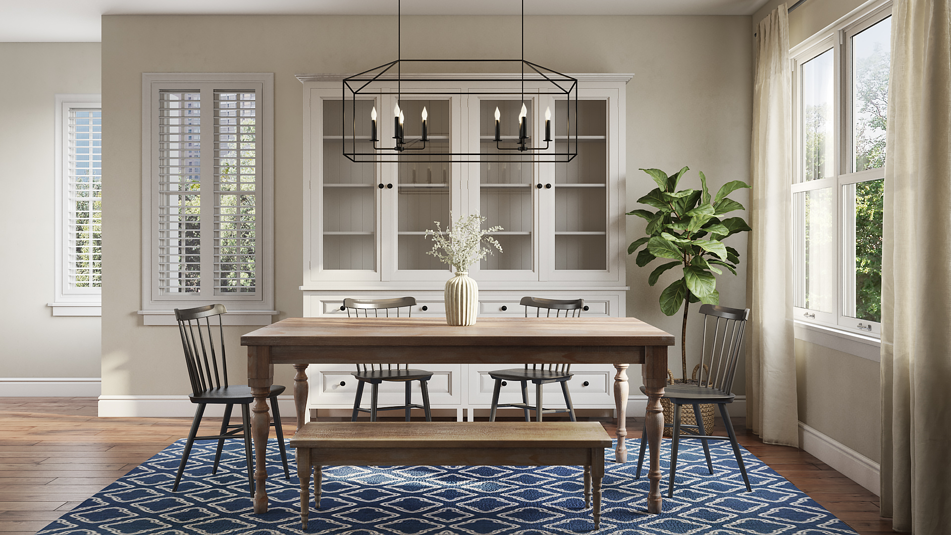 Transitional Dining Rooms