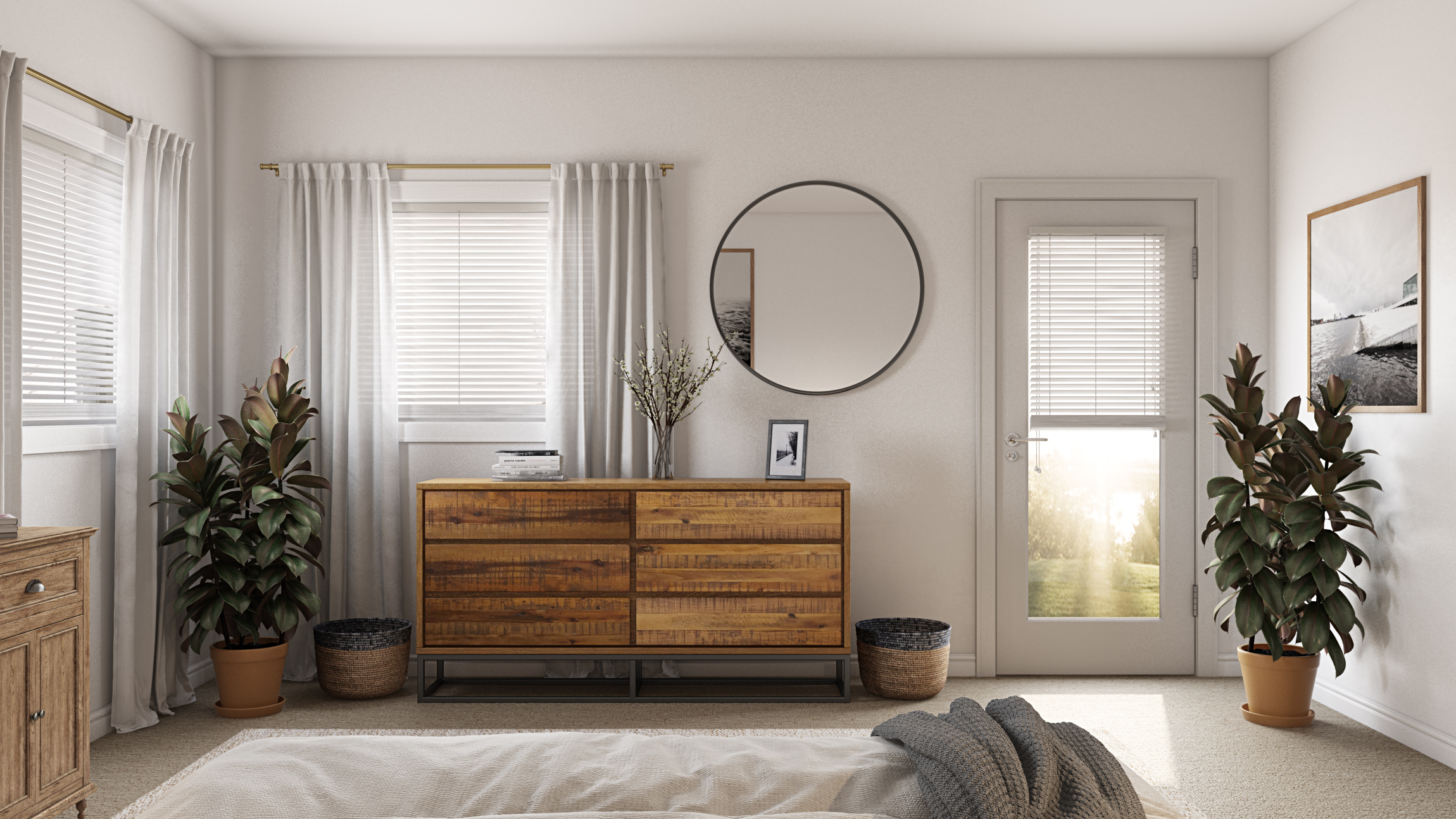 Modern, Industrial, Rustic, Transitional Bedroom Design by Havenly ...