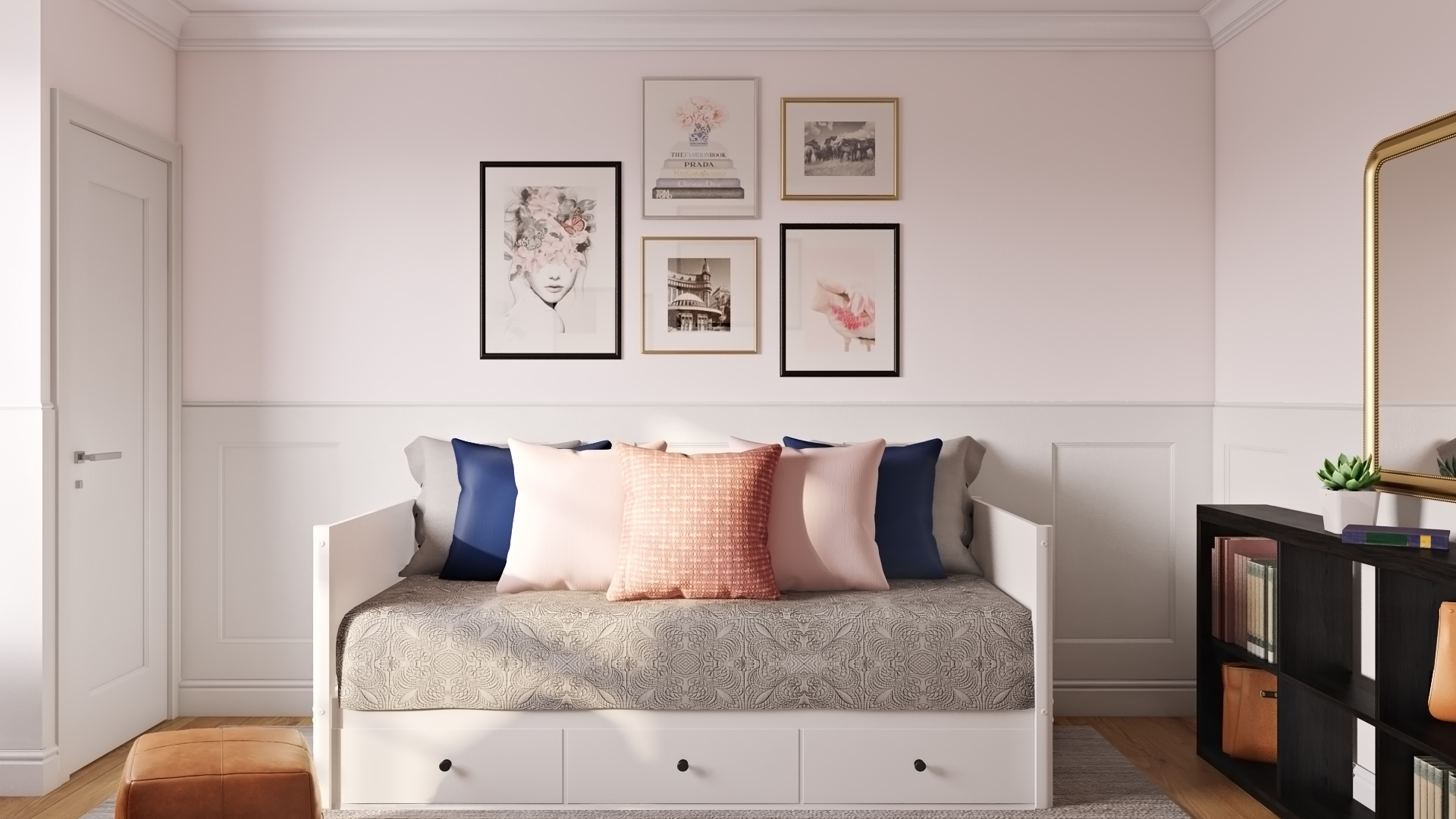 Classic, Glam, Rustic room Design by Havenly Interior Designer Amanda