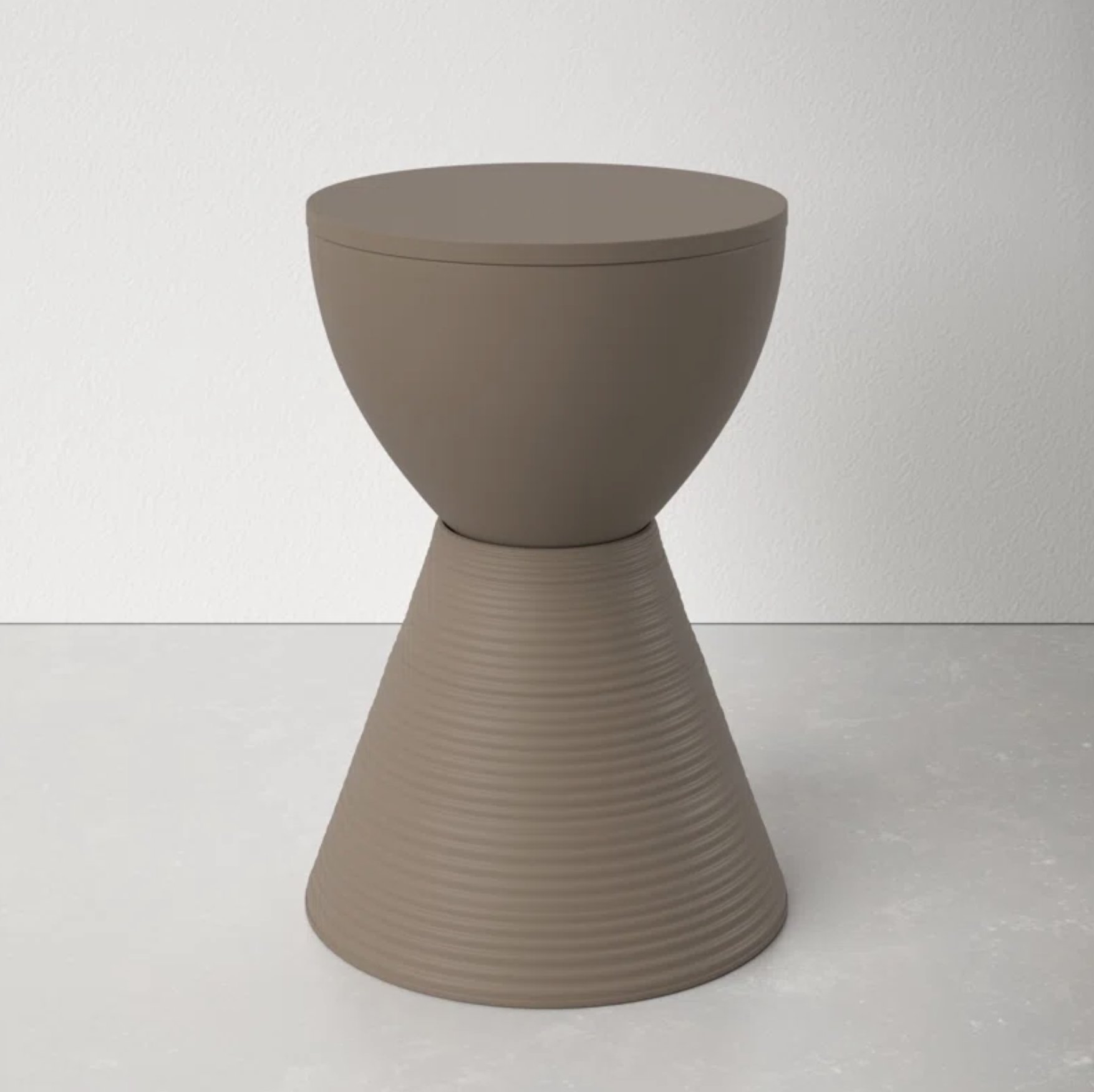 Durant Drum End Table with Storage - AllModern | Havenly