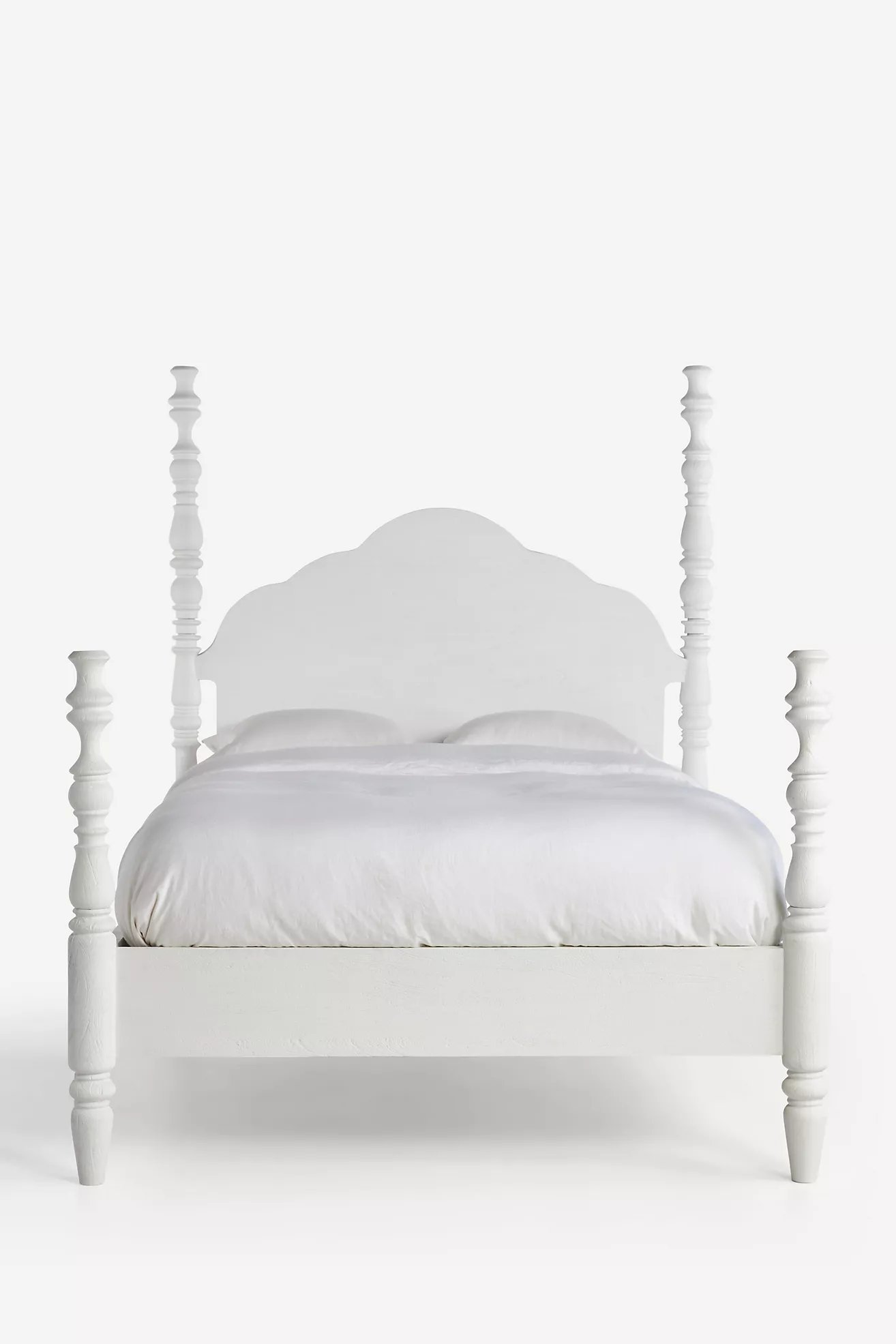 Spindle Four-Poster Bed - Anthropologie | Havenly