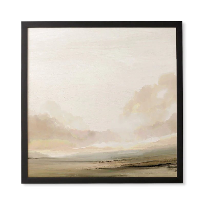 BLACK FRAMED WALL ART THE SOUTH BY DAN HOBDAY ART - Deny Designs | Havenly