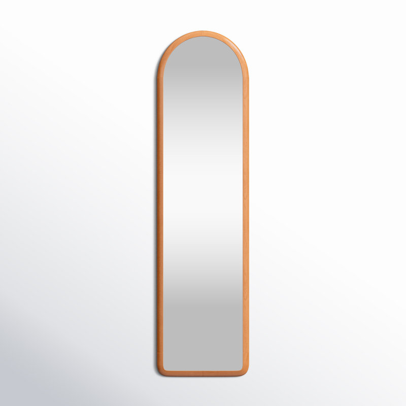 Norphlet Arched Full Length Mirror with Stand, Fully Assembled Dressing ...